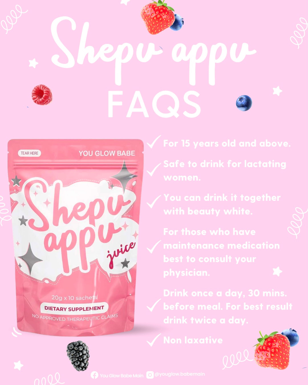 You Glow Babe Shepu appu Juice