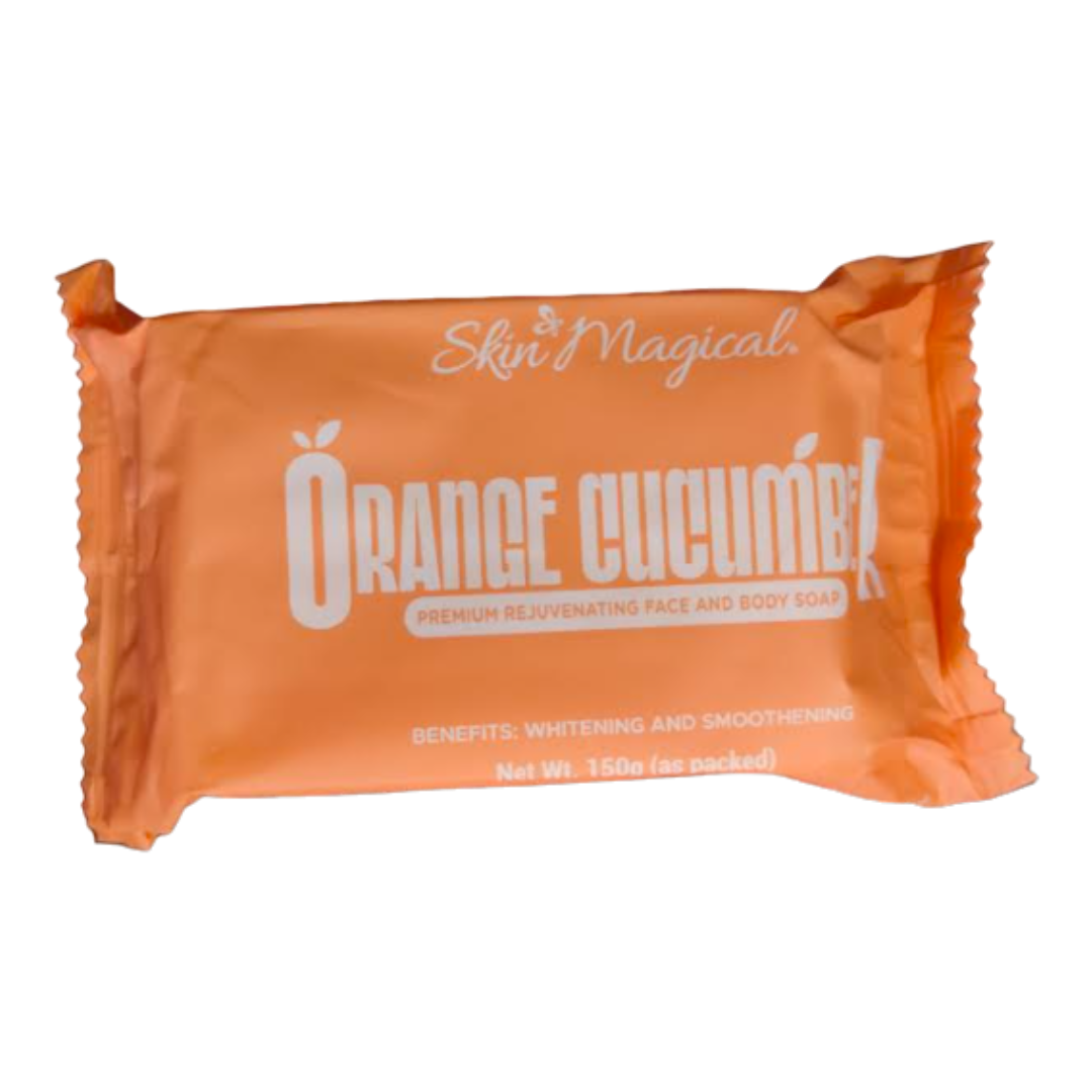 Skin Magical Orange Cucumber Face & Body Soap