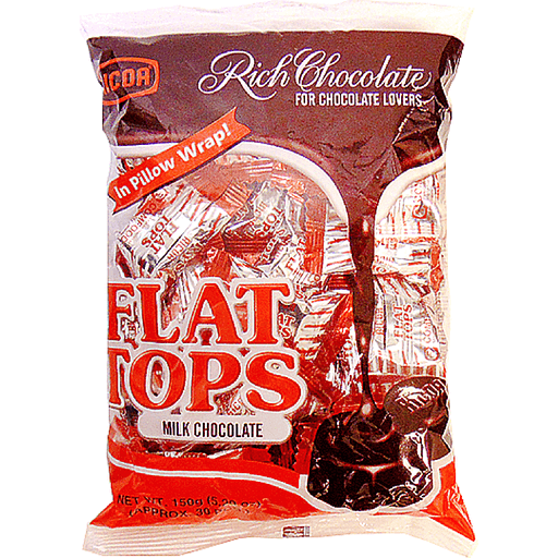 Ricoa Flat Tops Milk Chocolate