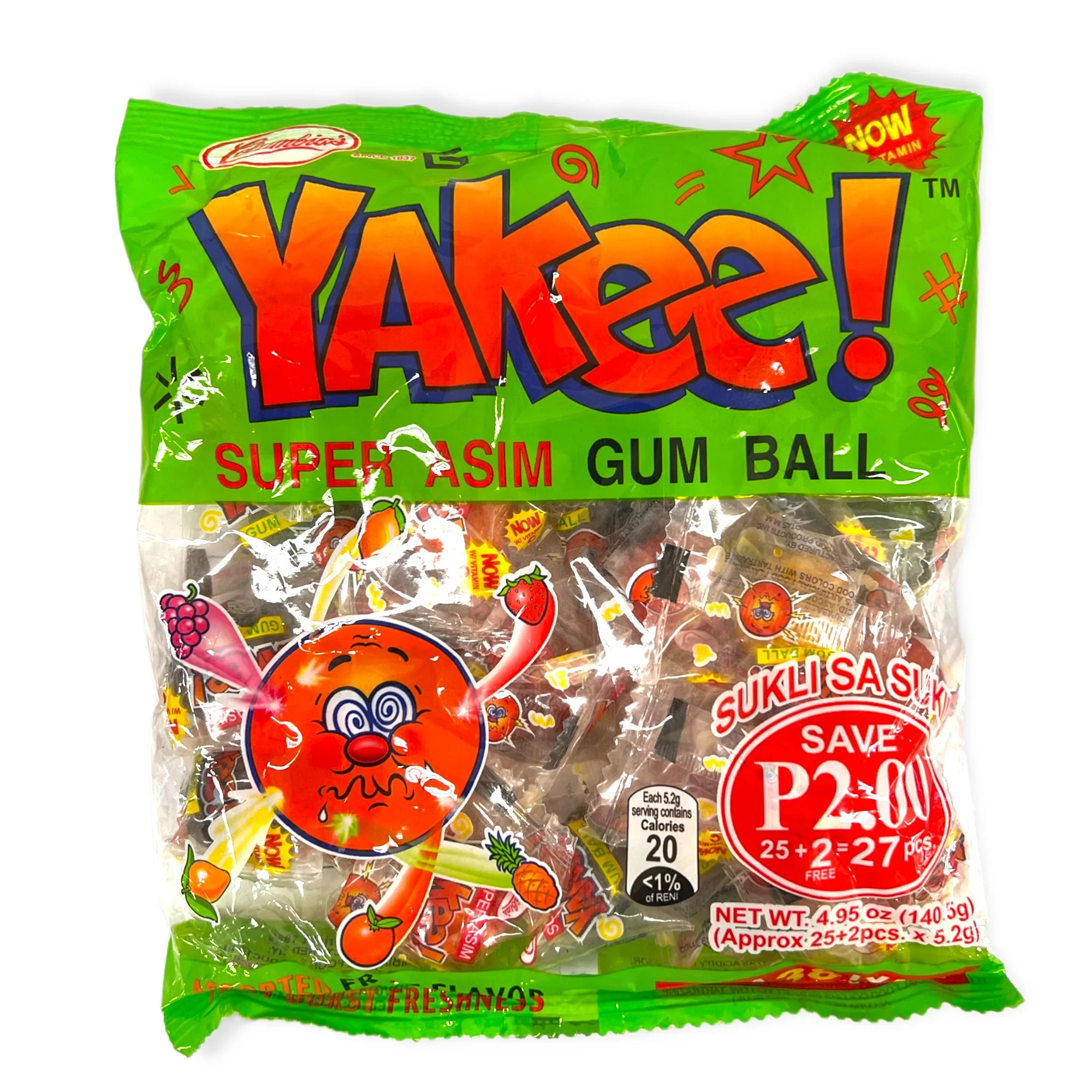 Yakee Super Asim Gum Ball