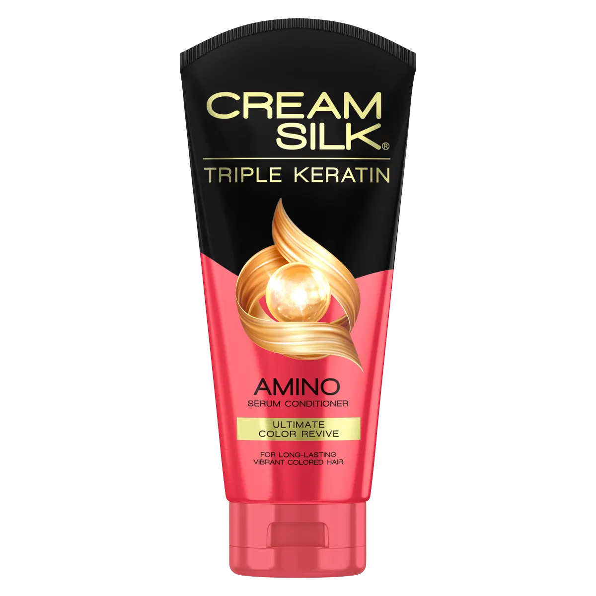 Cream Silk Triple Keratin Ultimate Color Revive Serum Conditioner (Pac